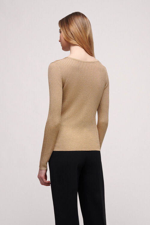 Zelante - Lurex sweater | Luisa Spagnoli