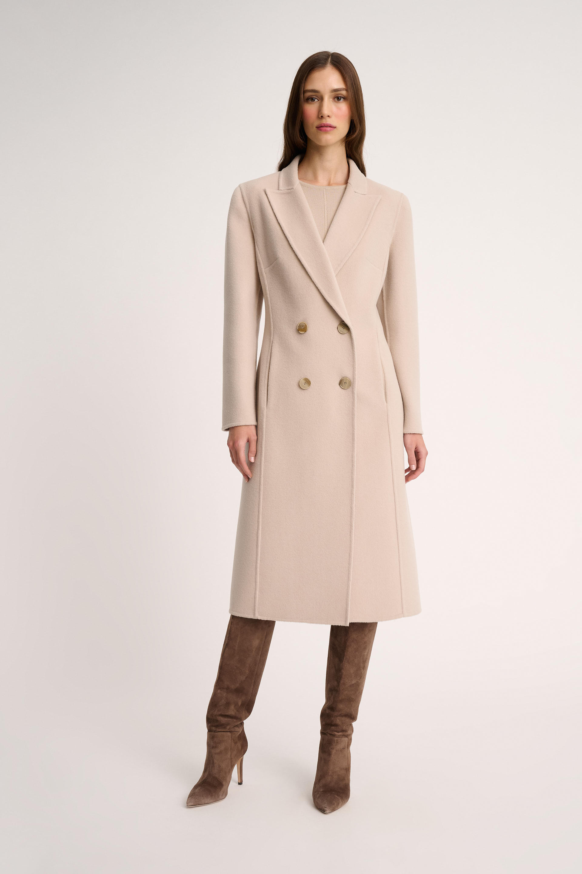 Splendor - Double-breasted coat | Outerwear - Luisa Spagnoli